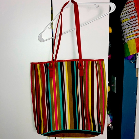 Bags | Multicolor Large Tote Bag | Poshmark
